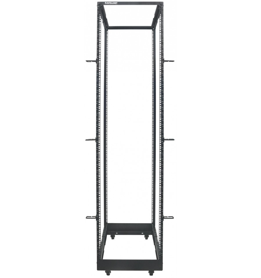 Open Frame Rack 19'' 4 Montanti 45U con profondità regolabile I-CASE OF ...