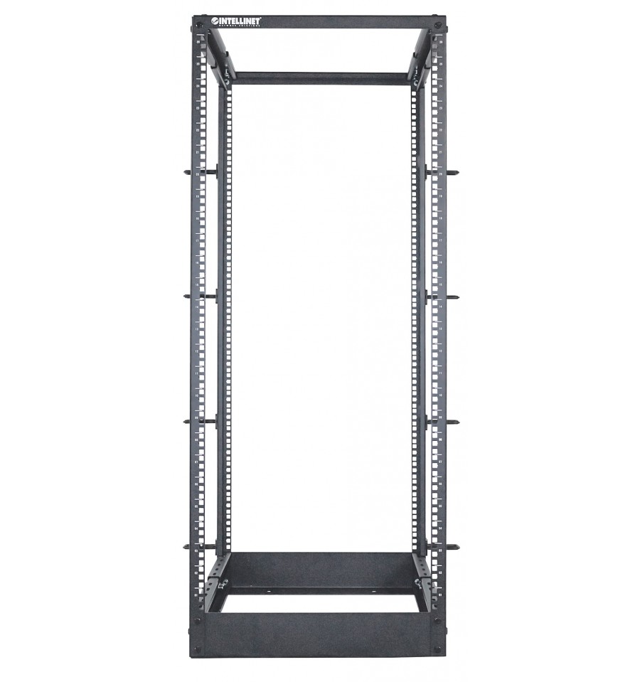 Open Frame Rack 19'' 4 Montanti 48U con profondità regolabile I-CASE OF ...
