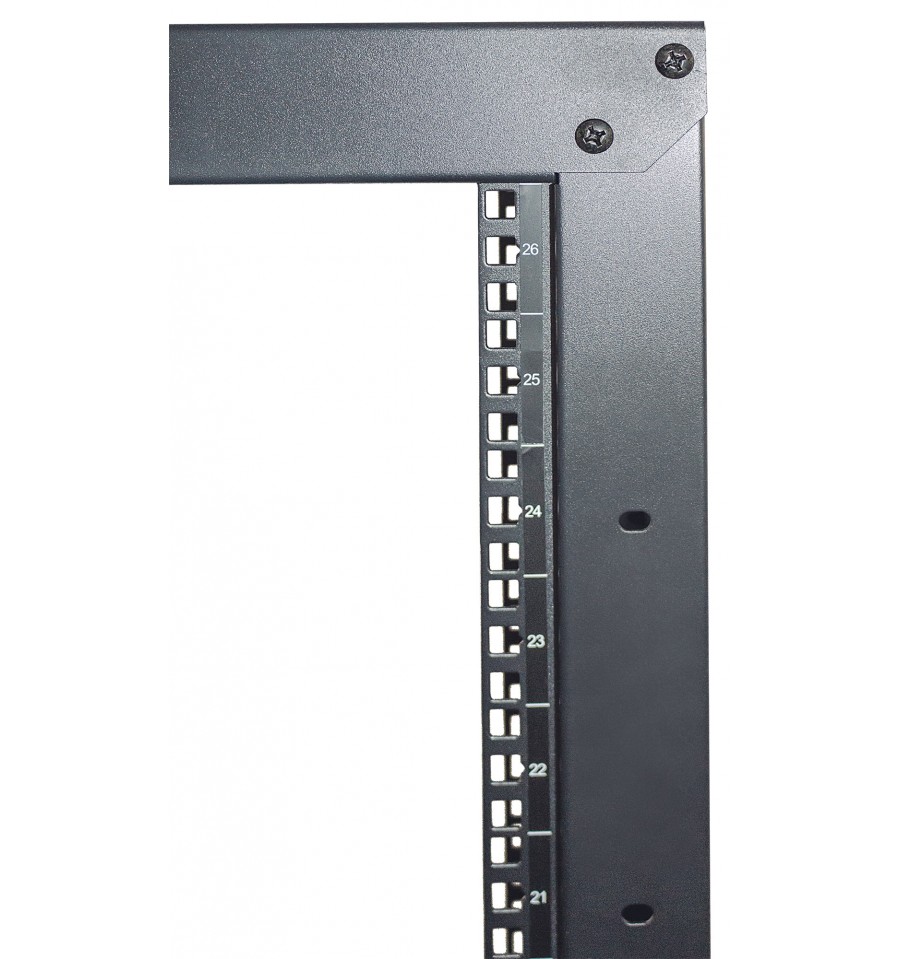 Open Frame Rack 19'' 48 unità 2 Montanti I-CASE OF-1048BK Intellinet